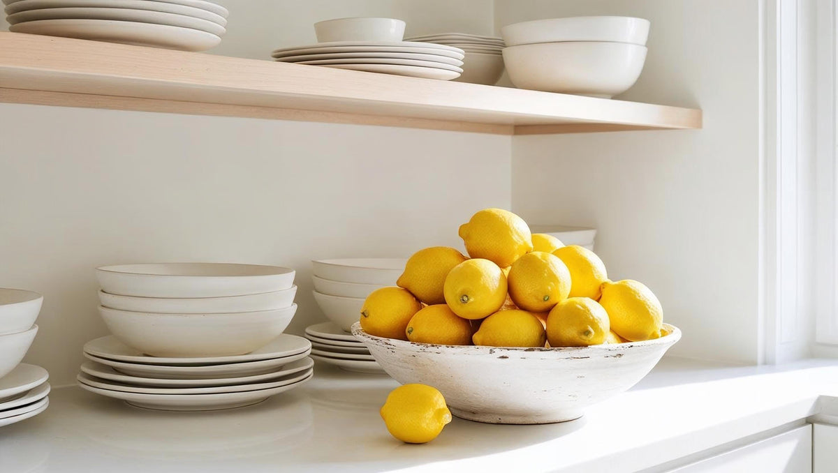 How to Style Open Shelves without Overthinking It – The Farmhouse